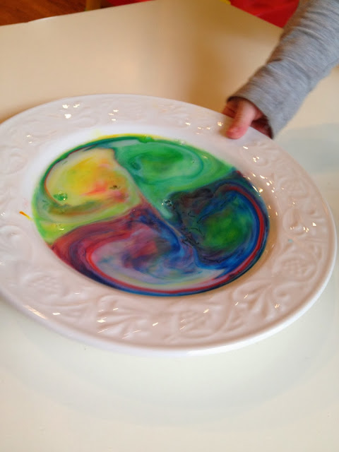 Momfessionals: Rainbow Water Experiment