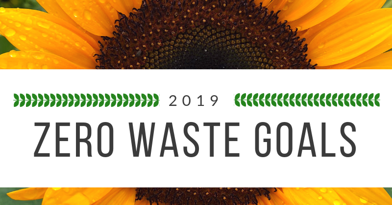 Zero Waste Goals For 2019