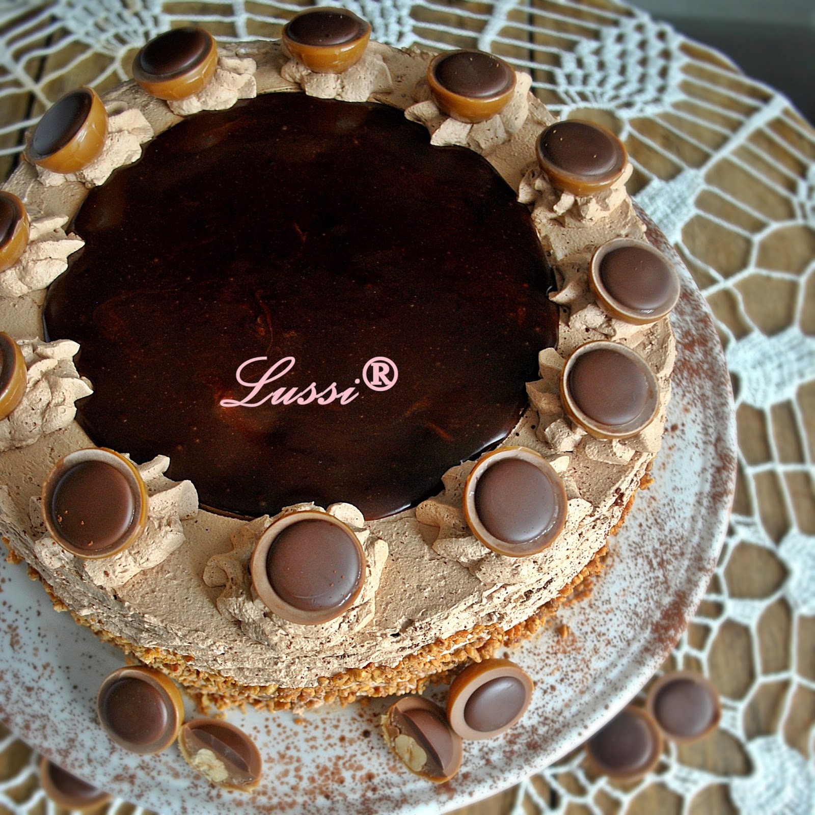Lussi`s World of Artcraft: Торта "Тофифи" / Toffifee cake