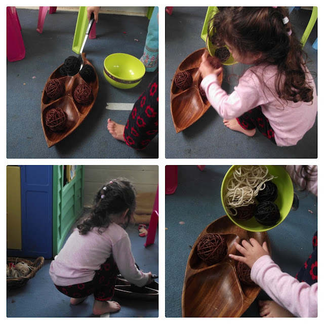 Spaghetti & Meatballs....A Fine Motor Toddler Twist! - The Empowered ...