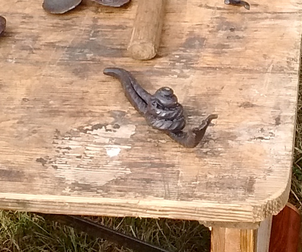 Blacksmithing at the New Forest Show