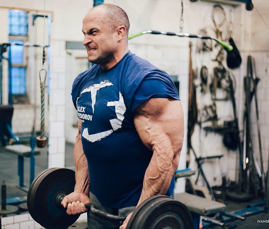 Bodybuilder Muscle Worship: Alex Fedorov Russian Tall Bodybuilder