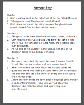 Team J's Second Grade Fun: Book Club/Book Study - Cam Jansen - Mystery ...