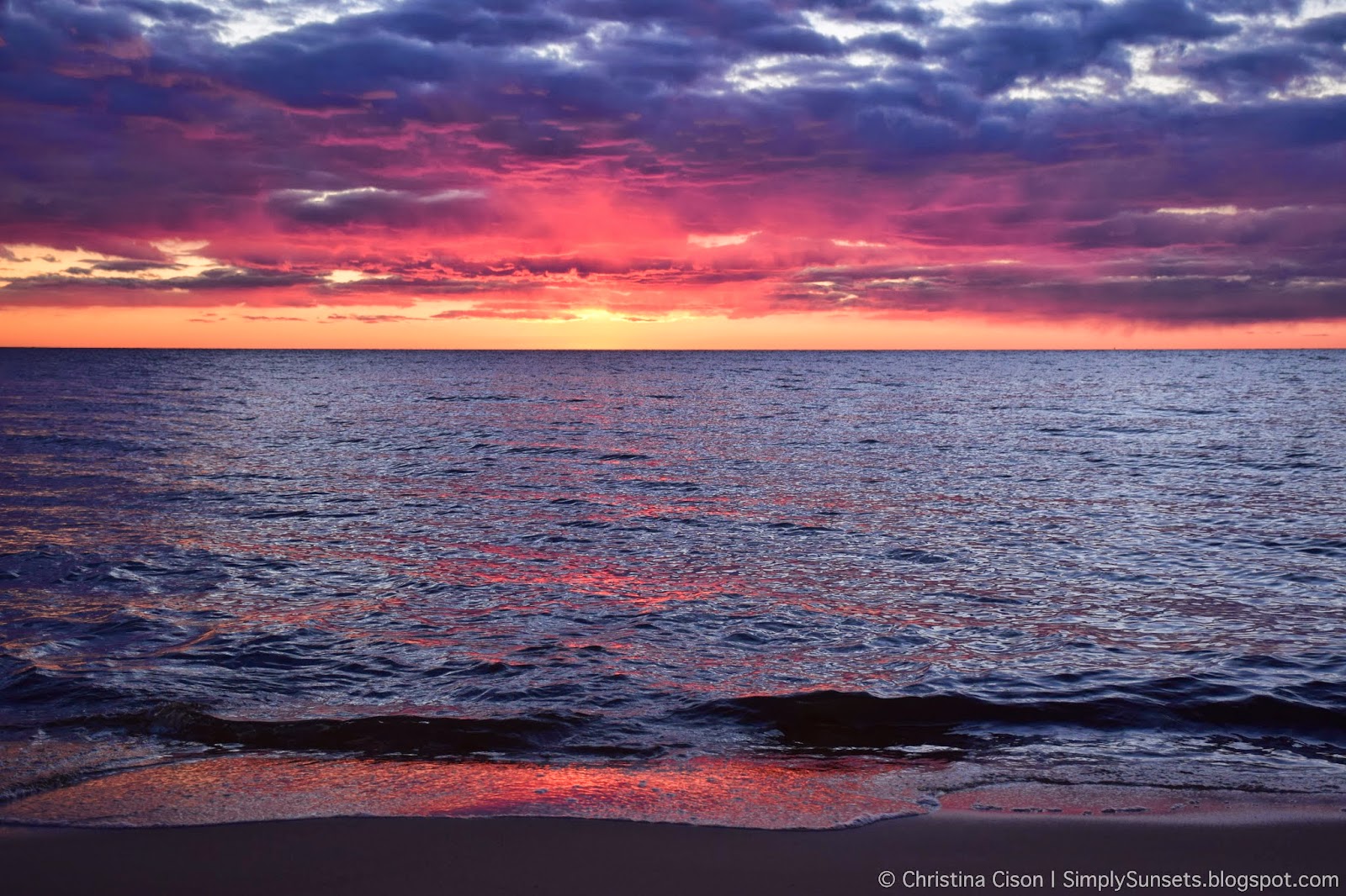 Outer Banks Sunsets: 1/30/15