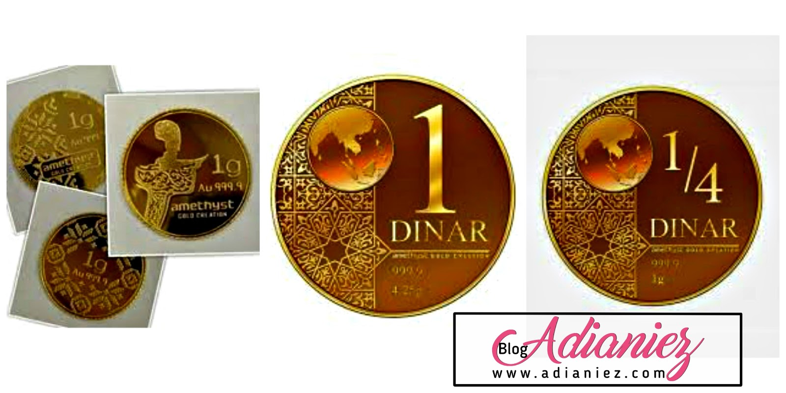 Beza Antara Dinar / Syiling Emas & Jongkong Emas