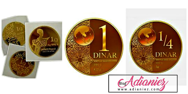 Beza Antara Dinar / Syiling Emas & Jongkong Emas