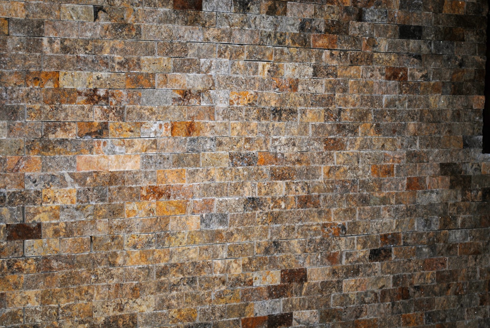 Trinity Classic Homes: Split Face Stone Backsplash