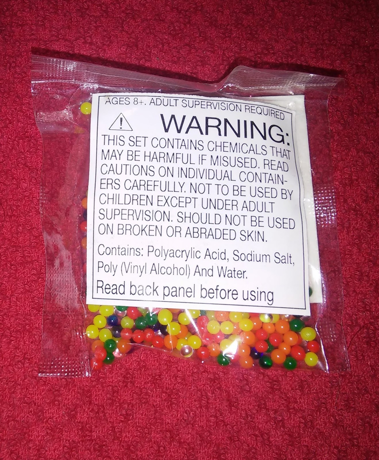 A Frugal Life Now...: Dollar Tree Science for Kids Kit Gel Ball Review