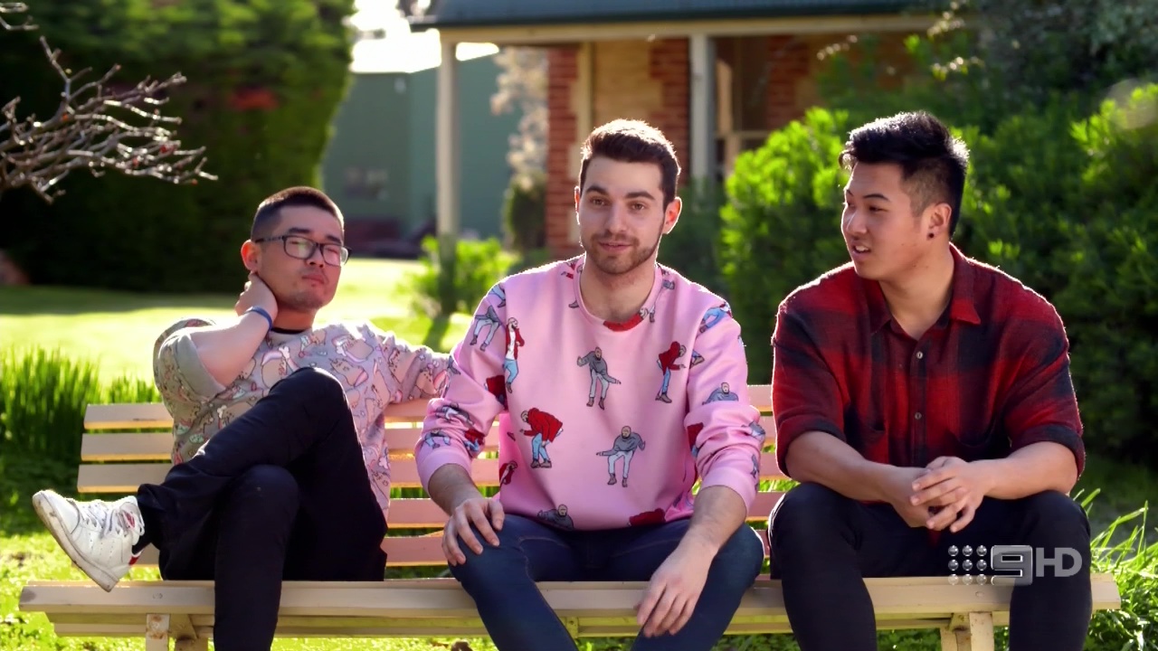 ausCAPS: Kev, Dorian and Teng nude in Travel Guides 3-06 "South ...