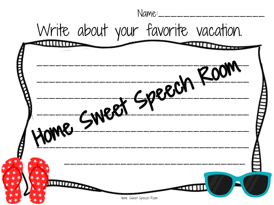 Summer Lovin': Language Activities for the Fourth of July and More