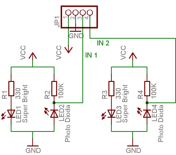 Rangkaian Dasar Line Follower | Catatan Domain
