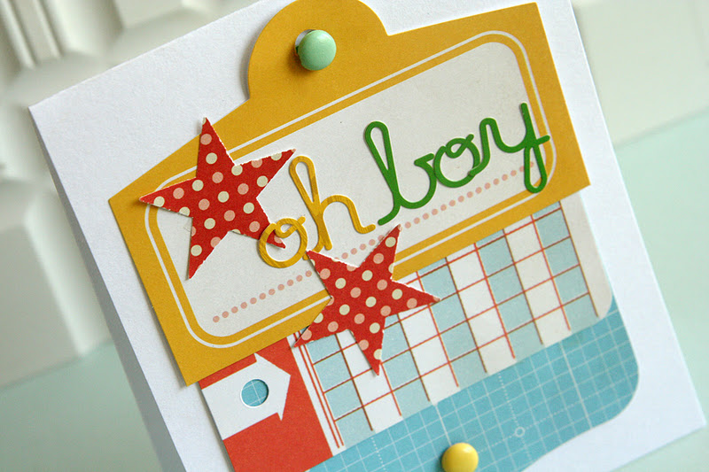 Homespun with Heart: A quick and simple card idea.