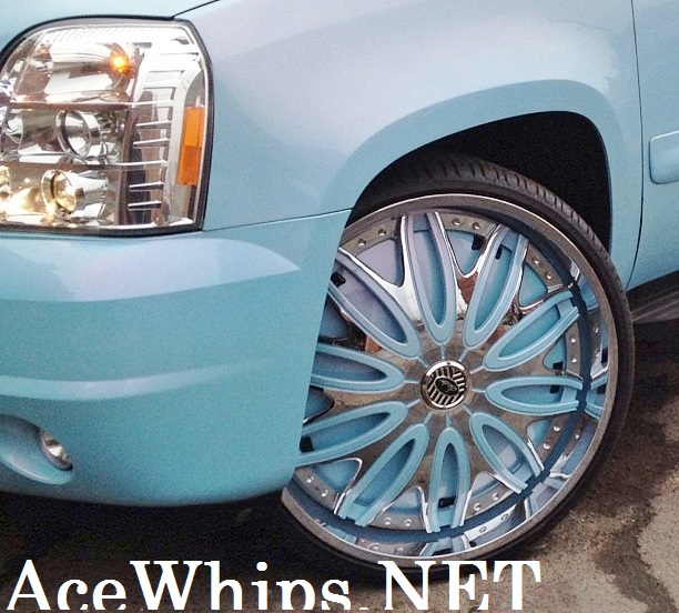 Ace-1: Outrageous GMC Denali on 28" DAVIN Sexclusive Floaters