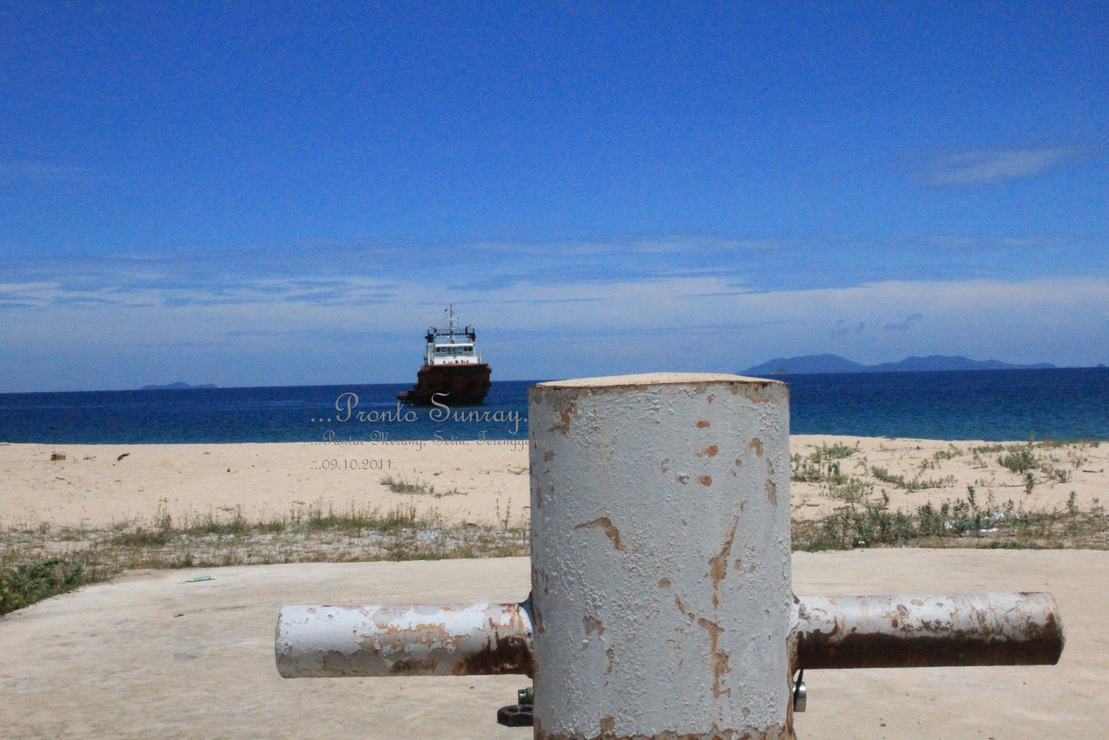 Mustaqqim Sharif: MV. Setia Tangkas - Bollard Pull Test - 09.10.2011