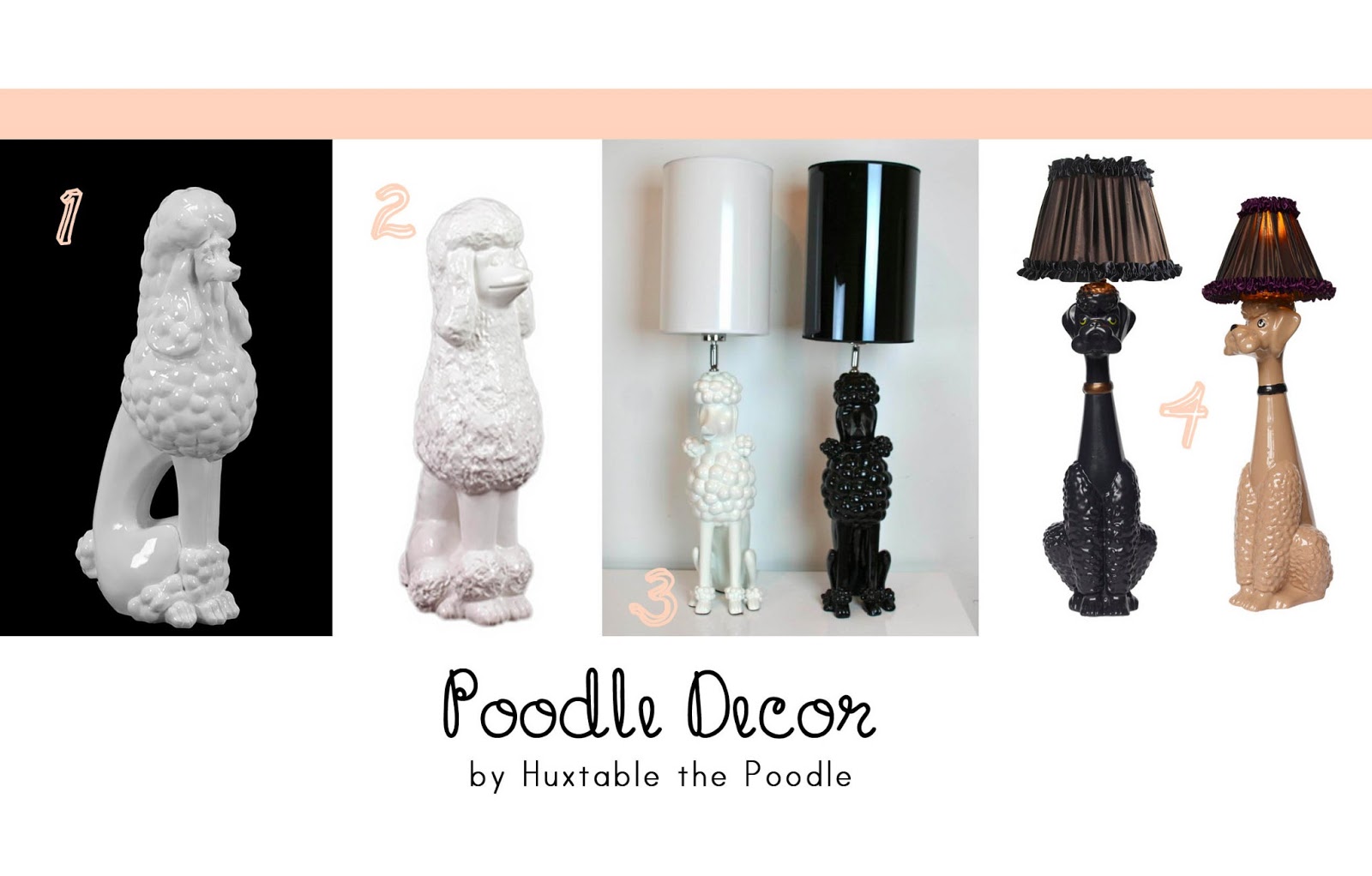Huxtable The Poodle | Toy Poodle Blog | Parti Poodle: Poodles in Home Decor