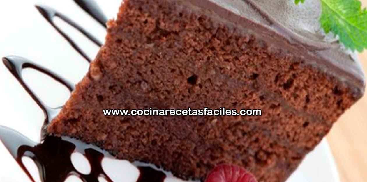Receta de torta de chocolate en 20 minutos