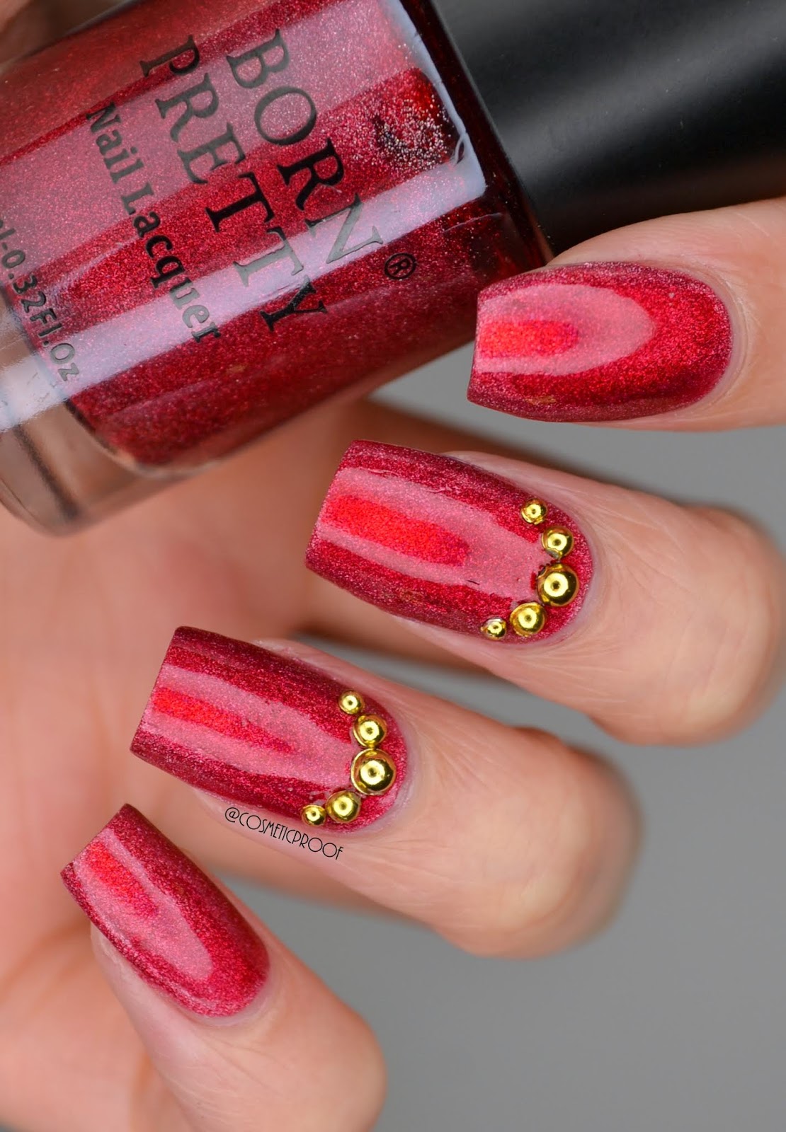 NAILS | Oooh! It's a Red Holo! #ManiMonday | Cosmetic Proof | Vancouver ...