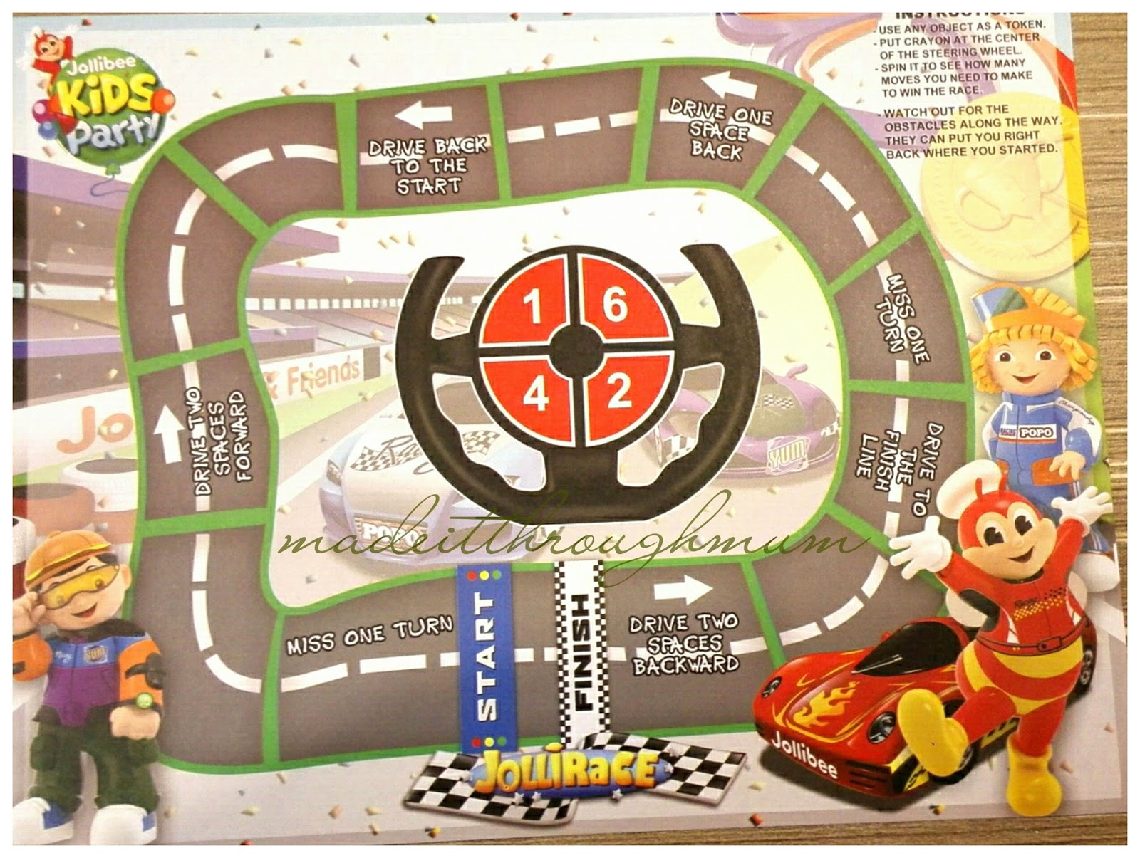 Made It Through Mum: #JolliRace : Jollibee birthday Party Newest Theme