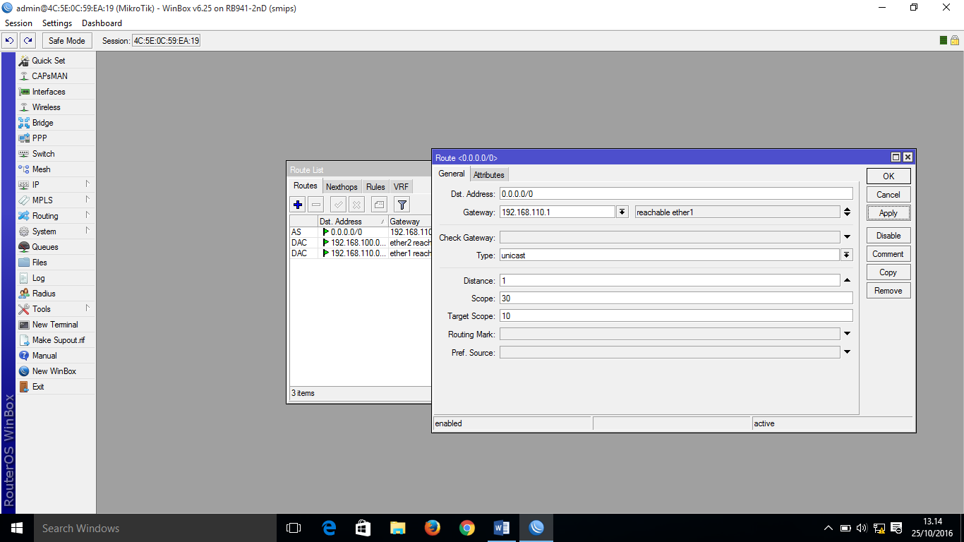 Konfigurasi Mikrotik Menggunakan Winbox ~ Bangtop BLOG