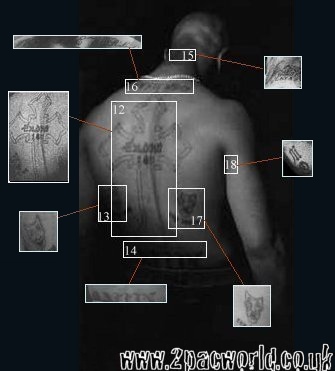2 Pac tattoo pictures - drotesi