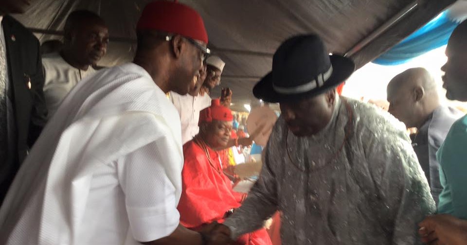 James Ibori Pictured In Serious Conversation With Gov. Okowa In An ...