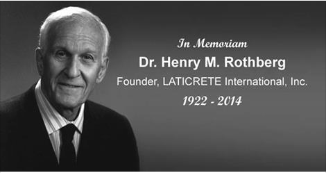 Laticrete Australia Conversations: A Tribute to Dr. Henry M. Rothberg