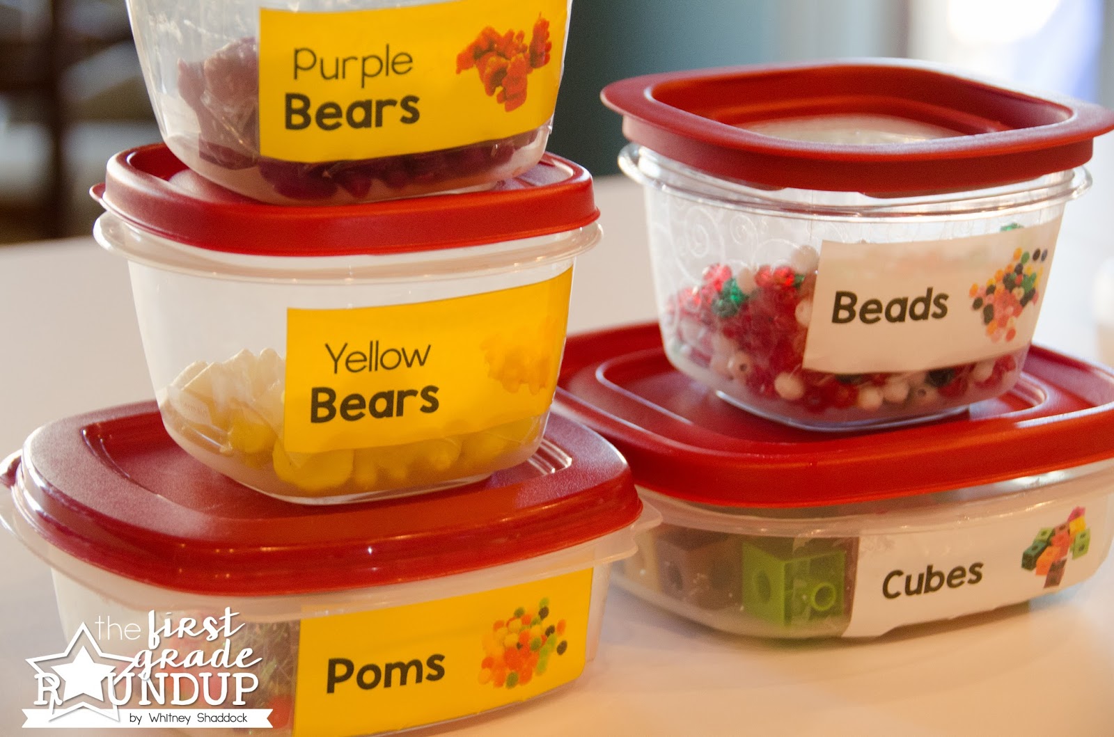 organizing Counting Collections in 1st grade - The First Grade Roundup