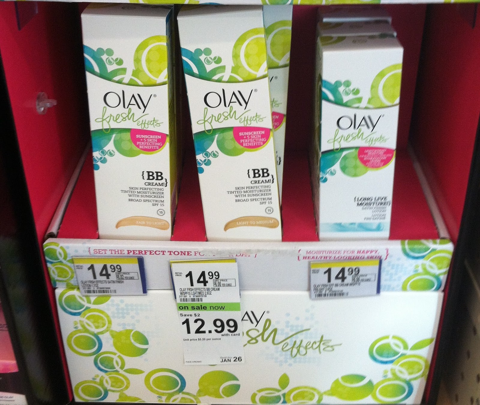 Spotted: Olay Fresh Effects Collection (BB Cream, Cleansing Tool and ...