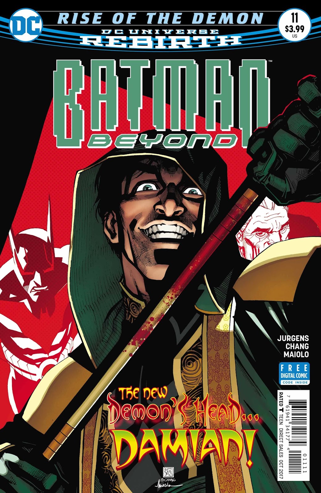 Weird Science DC Comics: PREVIEW: Batman Beyond #11
