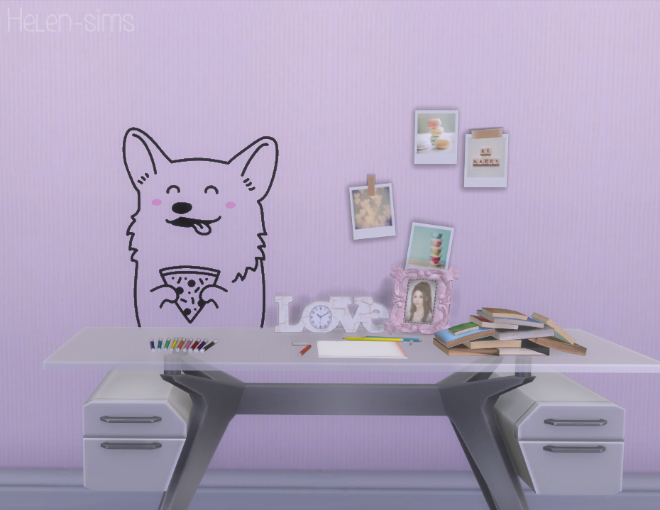 Helen-sims: TS4 Animal Decals