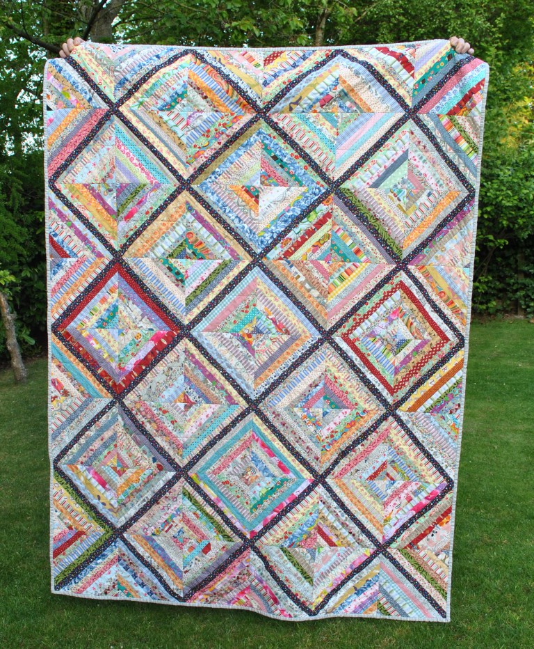 SewforSoul: Anything Goes! - Scrappy String Quilt