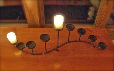 Praying with Our Senses: A Christian Menorah: The First Night