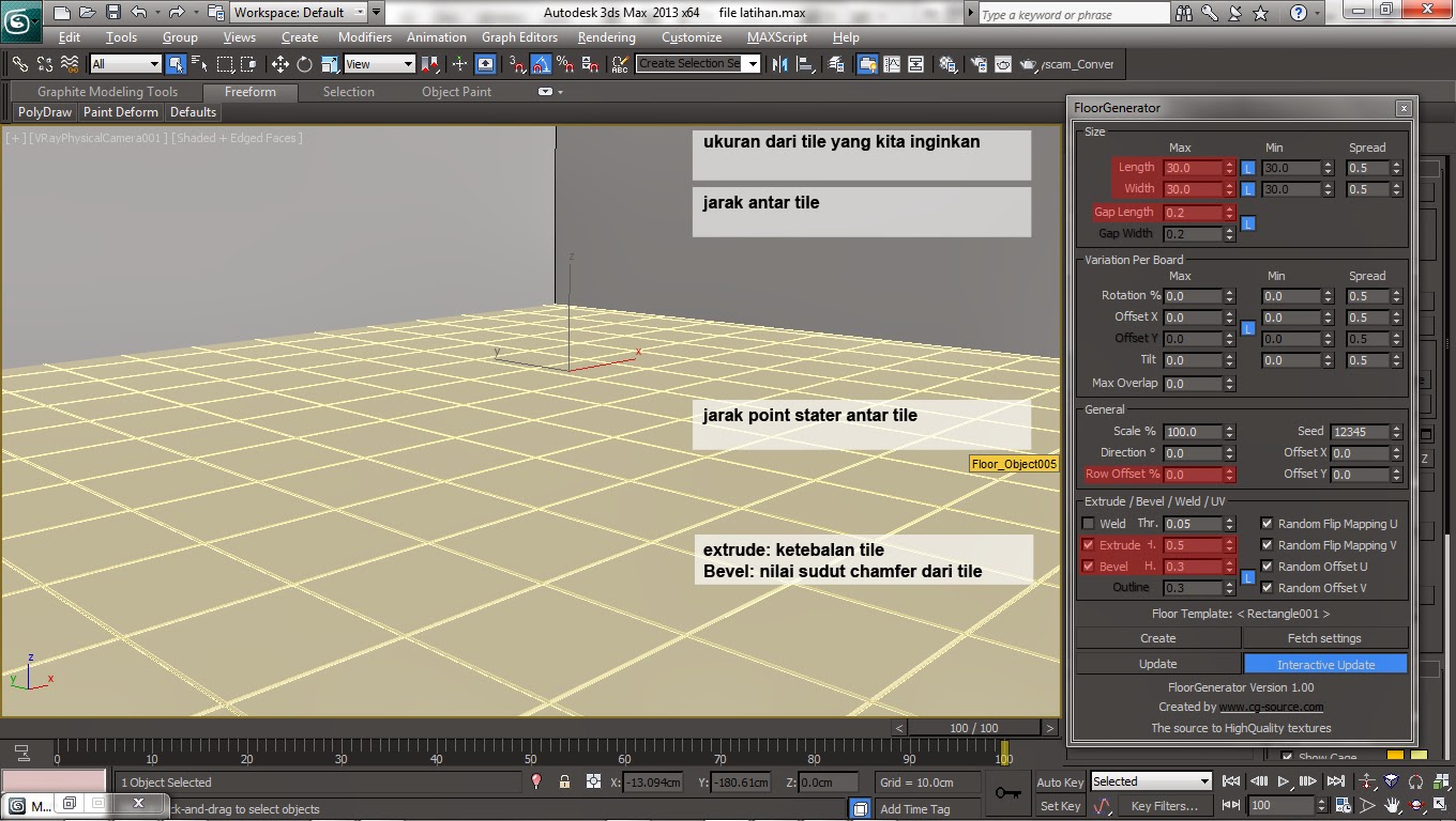 [TUTORIAL] Material Lantai Dengan Floor Generator & Multitexture ...