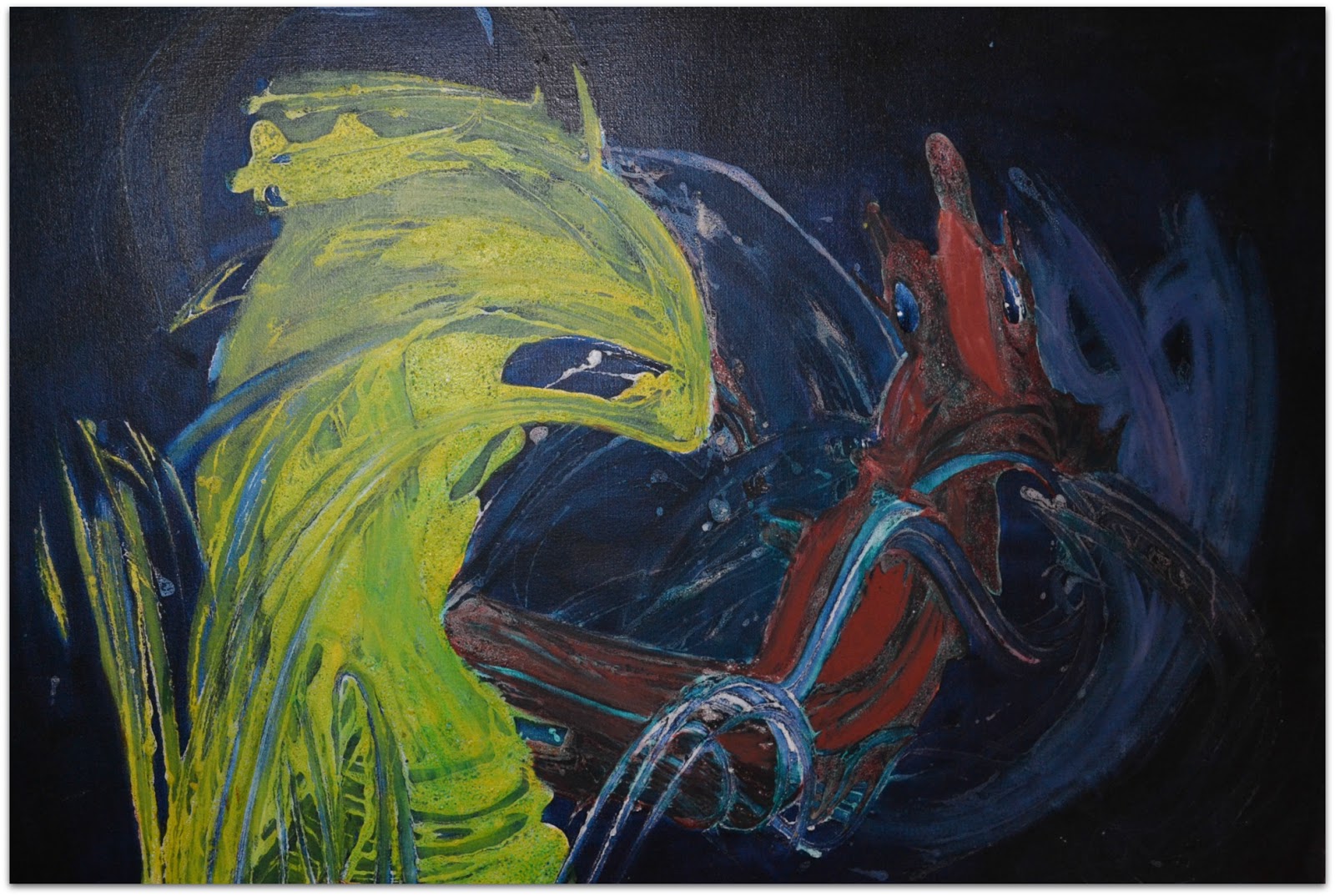 Tales from Parsonage Cottage: More Paintings by 'Finn' Haddock ...