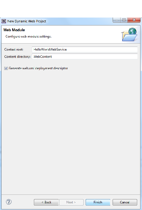 Learn Java and WCS: Creating sample webservice in Java