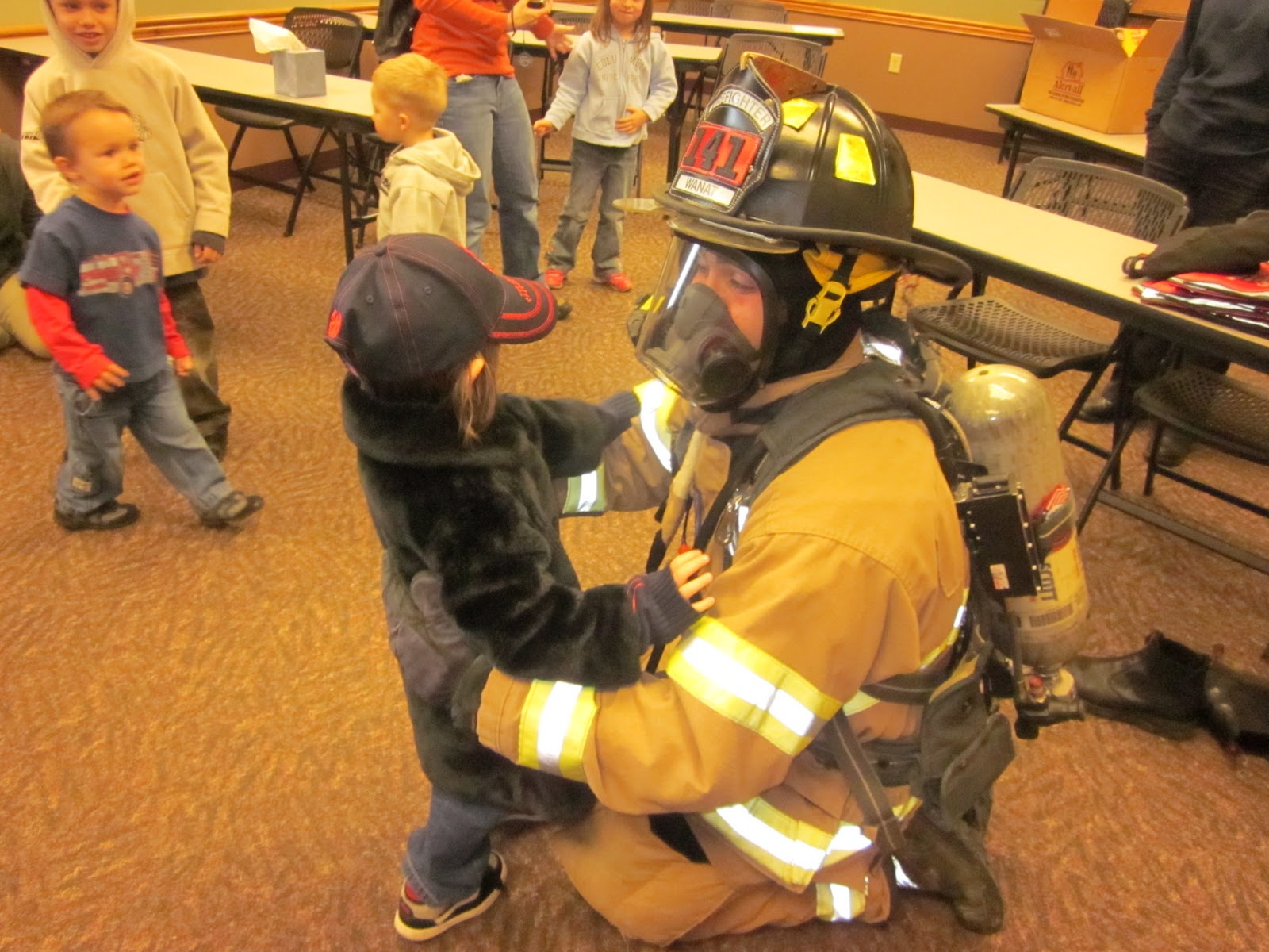 The Attached Mama: Field Trip to the Fire Department