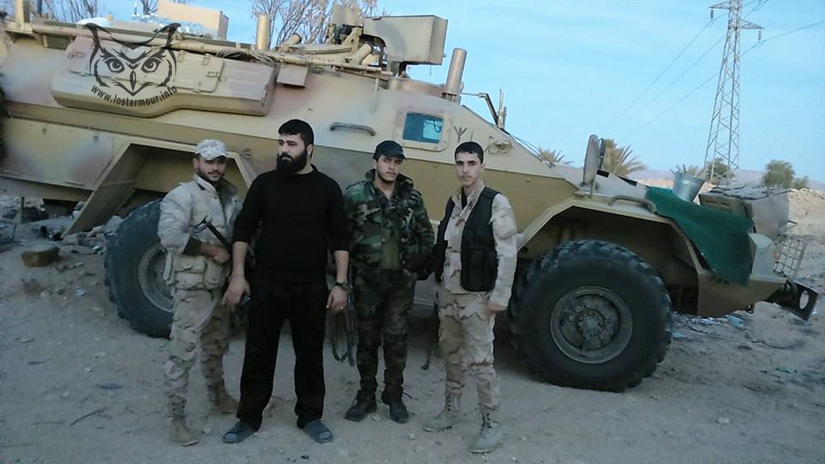 Historia y tecnología militar: Vehículo BPM-97 en Siria