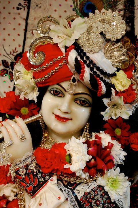 Lord Krishna With Smiling Face ~ Tatiya Sthan Vrindavan,Swami Shri ...