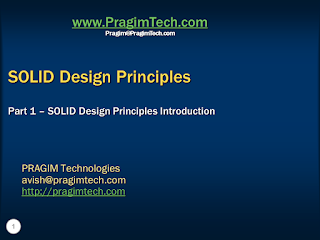Sql server, .net and c# video tutorial: SOLID Design Principles ...