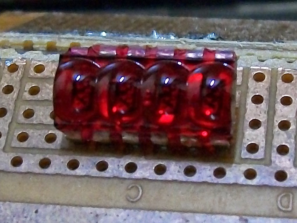 Open tech and DIY hacking: Bubble Display, Shift Register and a TMP36 ...