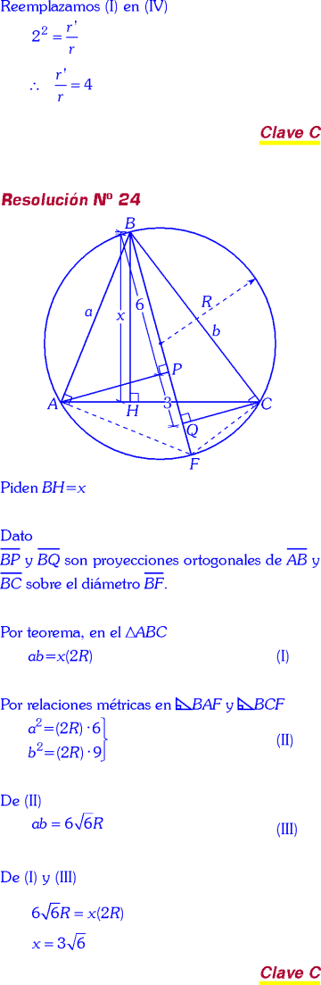 GEOMETRÍA PROBLEMAS RESUELTOS NIVEL UNI