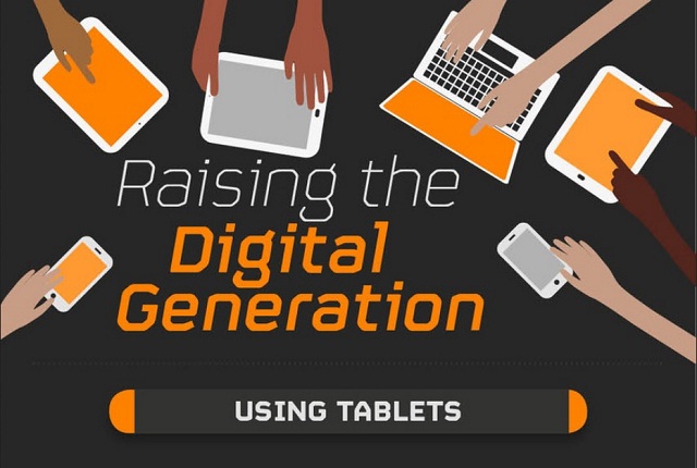 Raising the Digital Generation Using Tablet [Infographic] - Visualistan