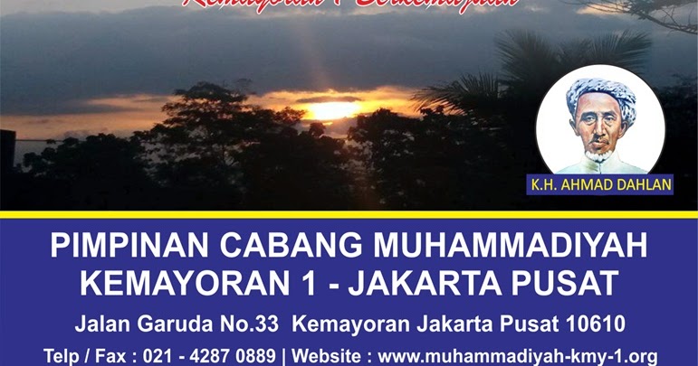 Desain Cover Buku Panduan Musyawarah Cabang (MUSCAB) Muhammadiyah