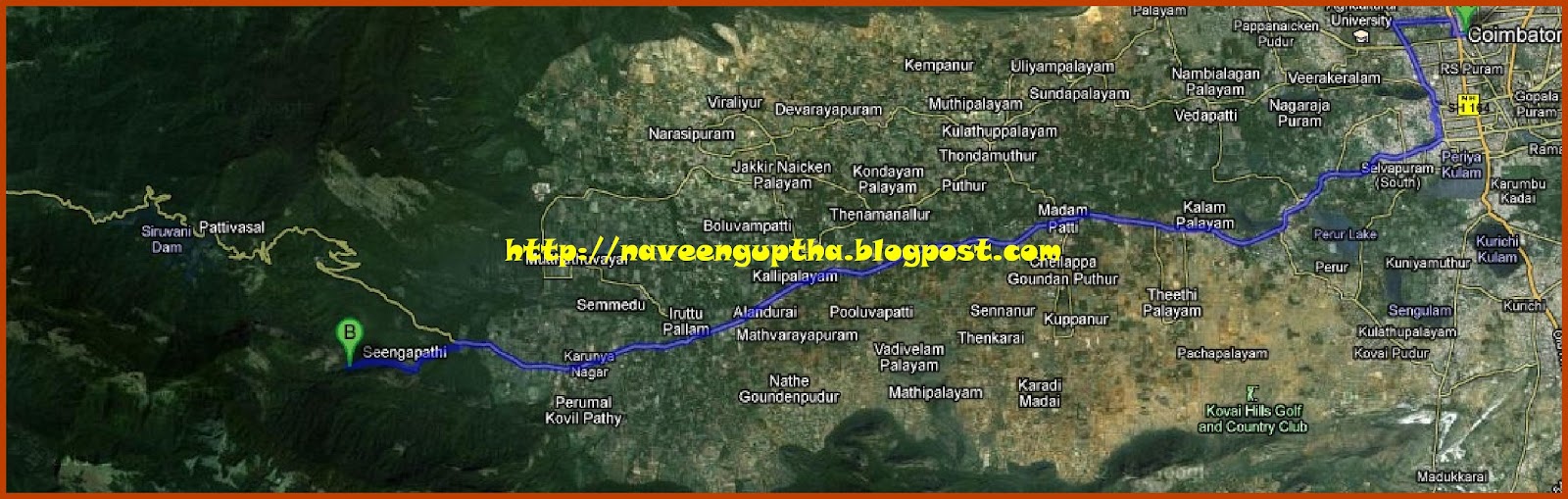 Exploring South India - Travel blog.....: Isha Yoga Center and Kovai ...