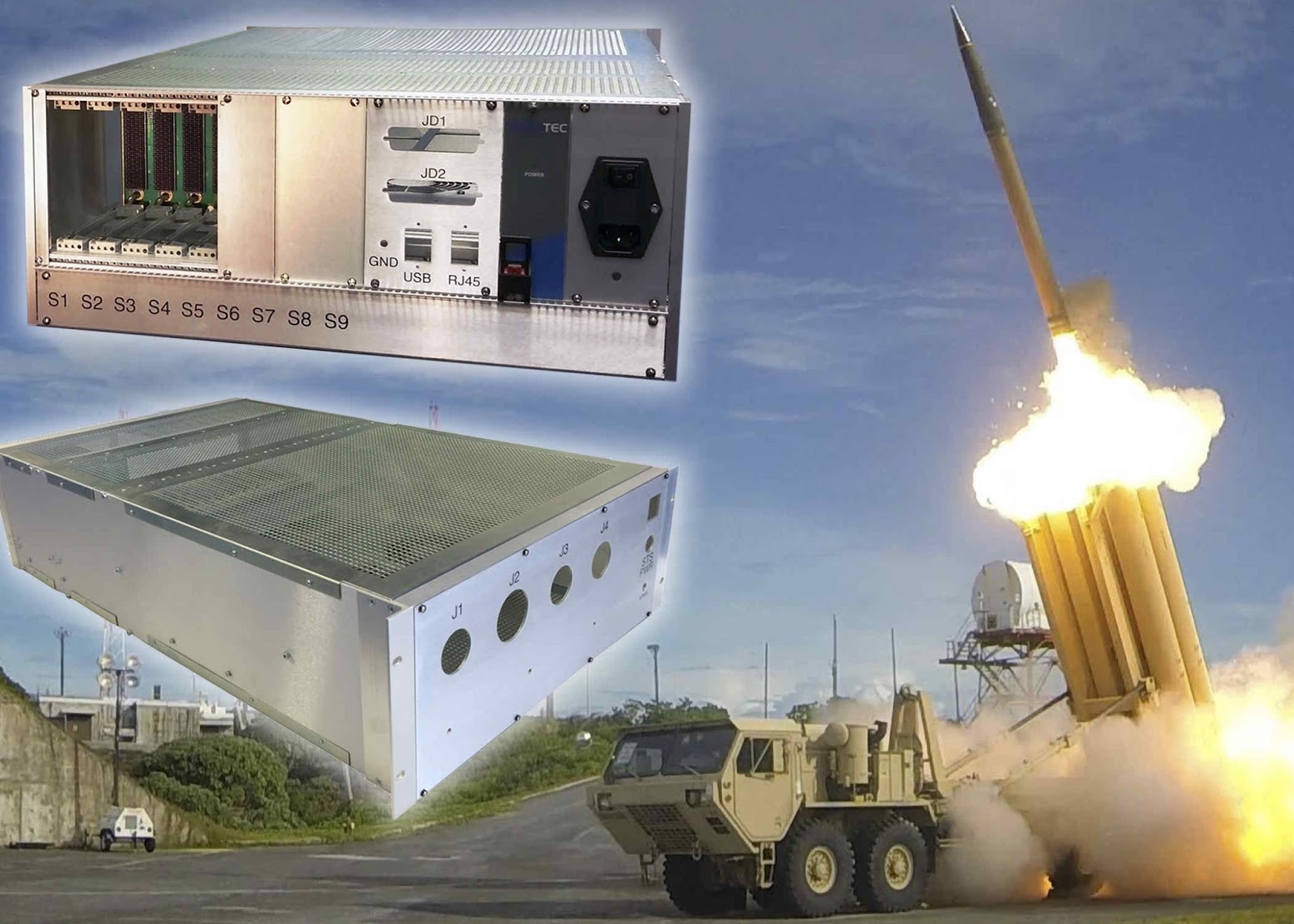 THAAD (Terminal High Altitude Area Defense) থাড তিন স্তর বিশিষ্ট ...