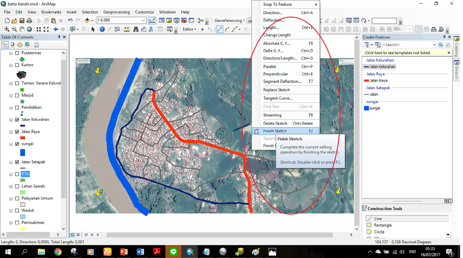 CARA PEMBUATAN PETA KAWASAN DENGAN SOFTWARE ARCGIS 10.3 - Artikelnyo ...