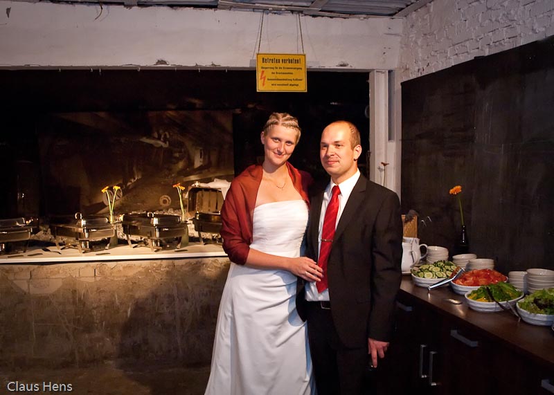 Claus Hens, Fotograf: Hochzeit im Kohlenkeller