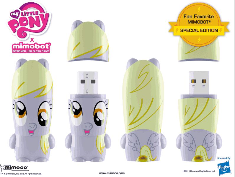 Equestria Daily - MLP Stuff!: Derpy Flash Drive Now Available for Pre-Order