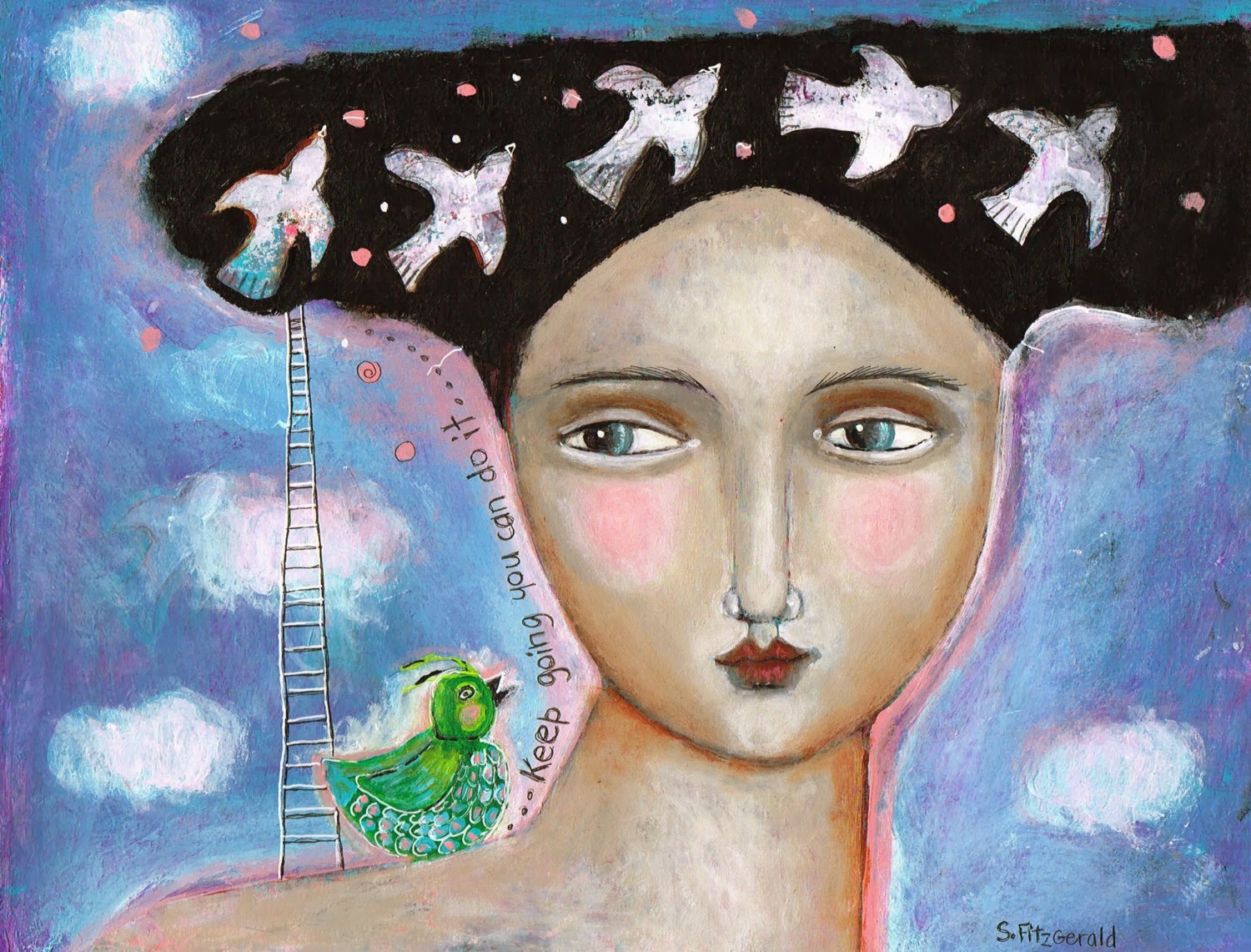 Pinzellades al món: Les il·lustracions de Sandi FitzGerald: bellesa i ...