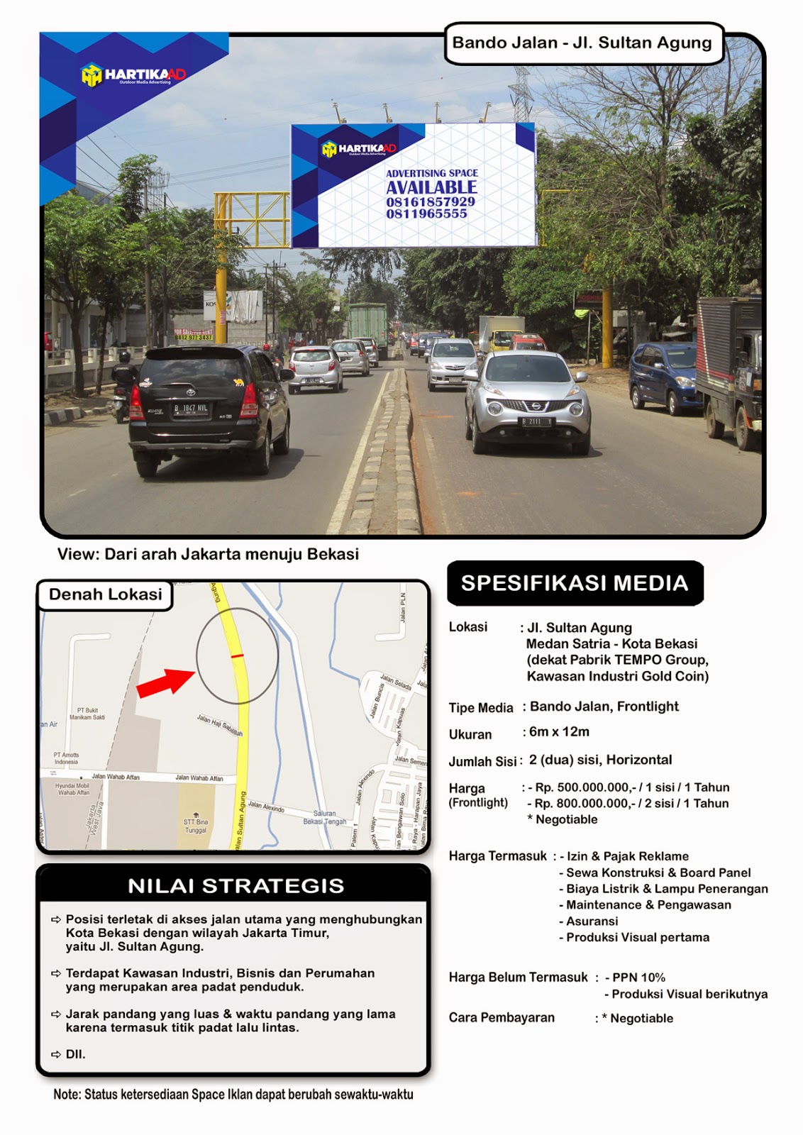 PUSAT SEWA DAN PASANG BILLBOARD DAN REKLAME DI BEKASI: TITIK BILLBOARD ...